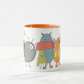 PHOTO MUG KIDS Little Monsters To DAD MOM GRANDPA | Zazzle