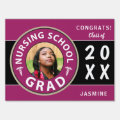 Photo Nursing School Graduation Sign | Zazzle