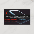 Modern smartphone look golden black business card | Zazzle.com