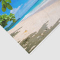 Photo of a Beautiful Sunny Tropical Beach Tissue Paper | Zazzle