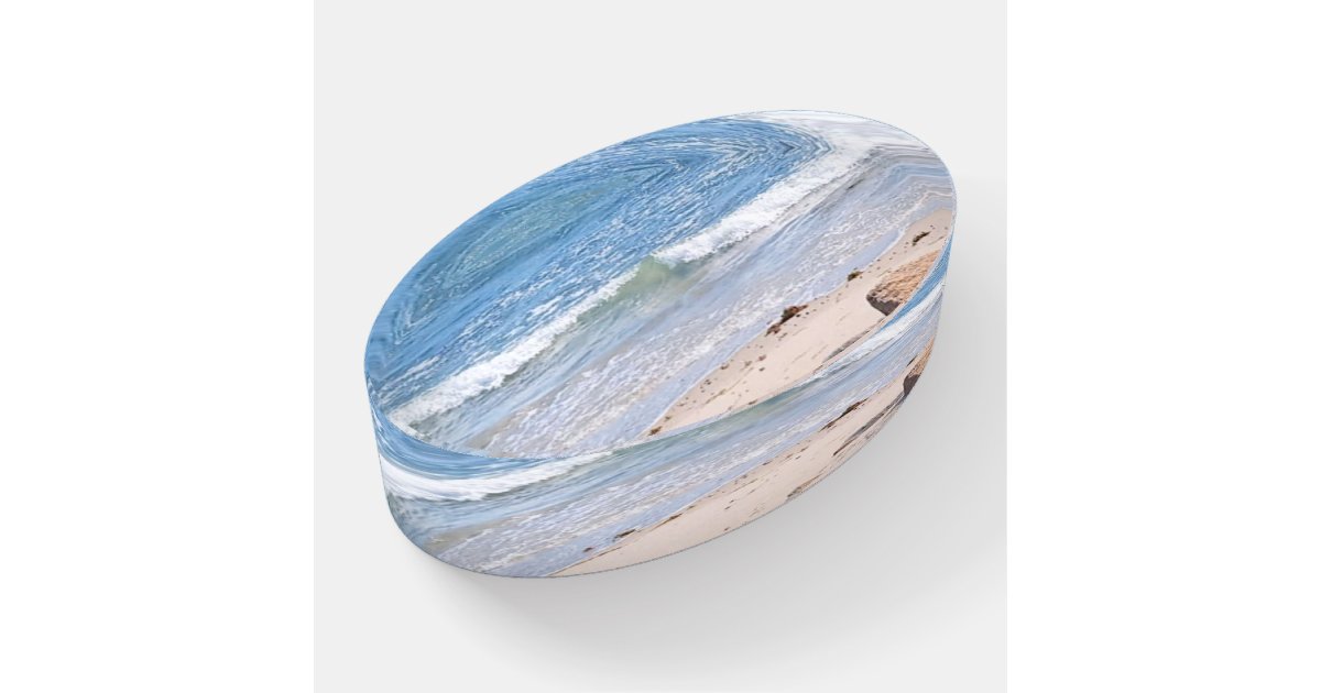 Photo of Atlantic Ocean Paperweight | Zazzle
