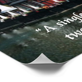 Photo Of Denmark And Funny Danish Proverb Poster | Zazzle