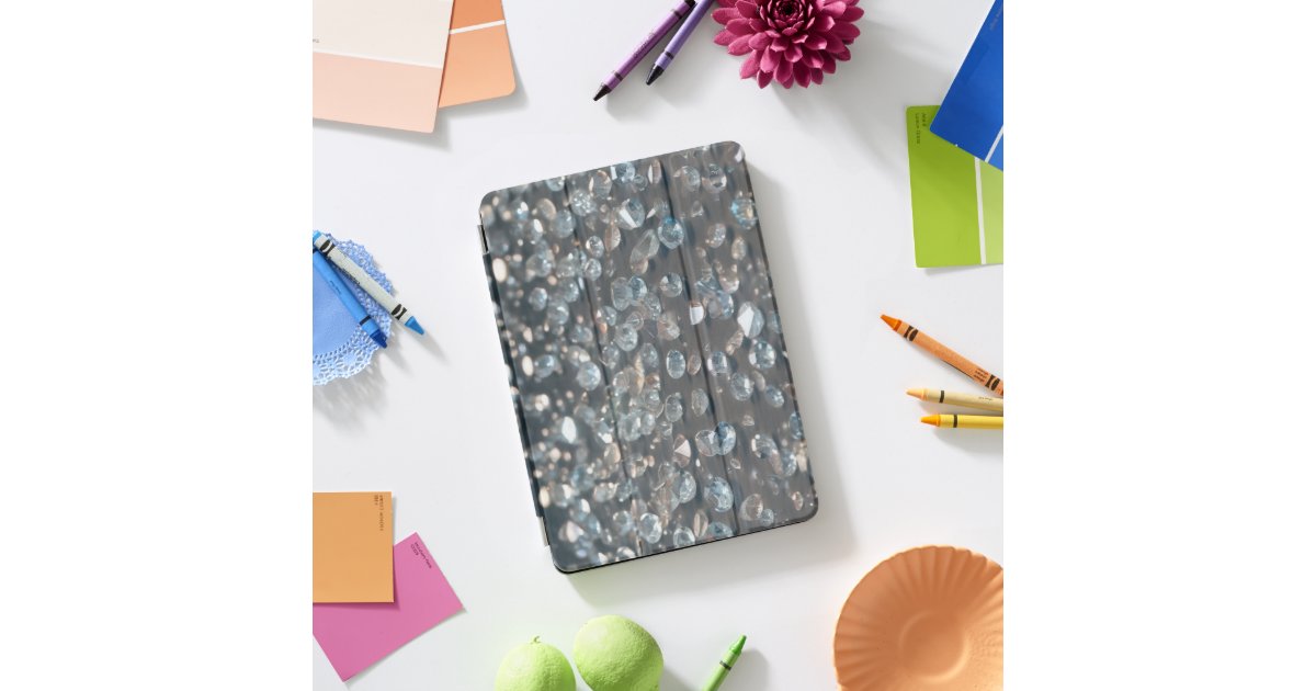 Photo of diamonds on the beach sand. iPad pro cover | Zazzle