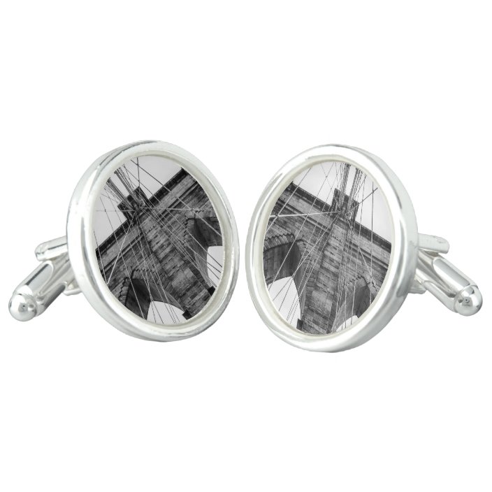 Photo of the Brooklyn Bridge in NYC Cufflinks | Zazzle