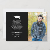 Photo Opp, Traditional Graduation Announcements | Zazzle