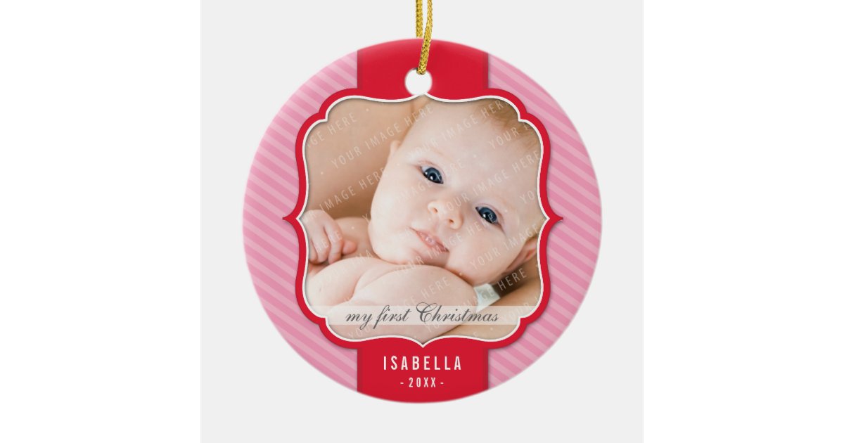 PHOTO ORNAMENT :: lapel design 1 | Zazzle