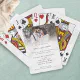 Photo Overlay Playing Card Wedding Invite | Zazzle
