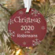 Photo Personalized 2020 Covid Christmas Tree Ornament | Zazzle
