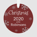 Photo Personalized 2020 Covid Christmas Tree Ornament | Zazzle