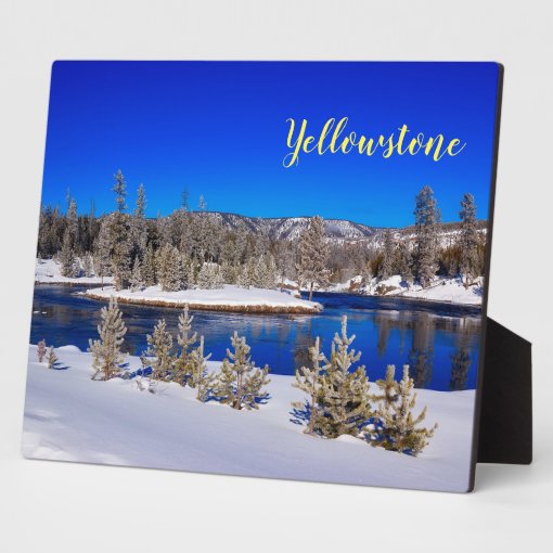 Photo Plaque-Yellowstone Plaque | Zazzle
