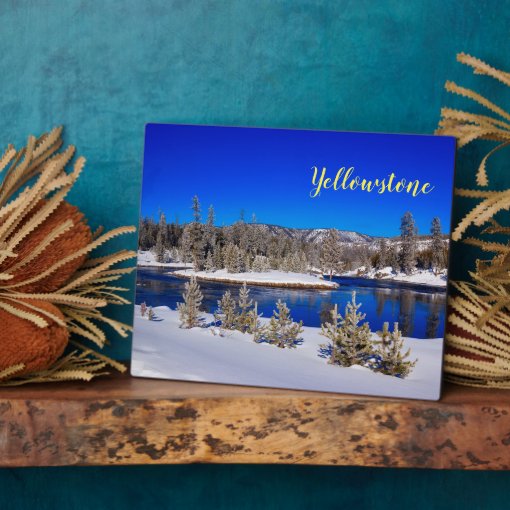 Photo Plaque-Yellowstone Plaque | Zazzle