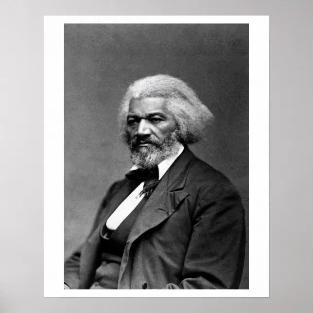 Photo Portrait of Frederick Douglass Poster | Zazzle