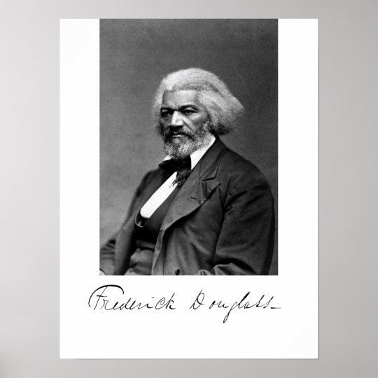 Photo Portrait of Frederick Douglass Poster | Zazzle.com