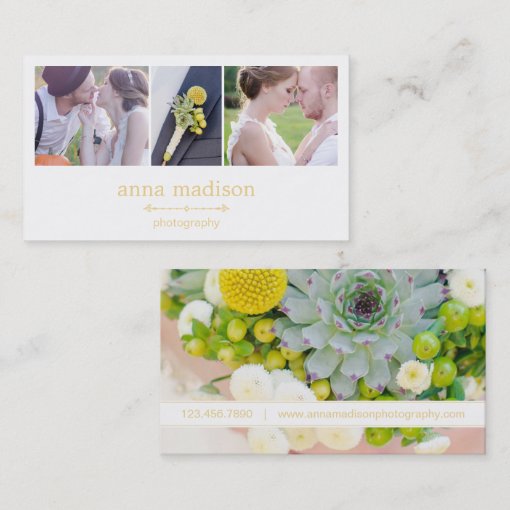 Photo Showcase Photography Business Card | Zazzle