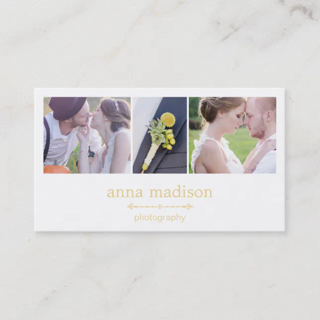 Photo Showcase Photography Business Card | Zazzle