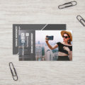 Photo Social Media Influencer Business Card | Zazzle