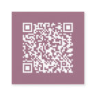 Photo | Social Media | Pink Glitter | QR Code Square Business Card | Zazzle