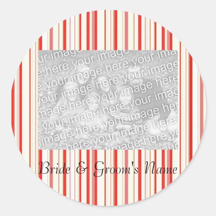 Photo Stickers template | Zazzle
