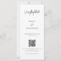 Photo Strip 4 Pictures QR Code Photobooth Wedding Save The Date | Zazzle