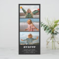 Photo Strip Birthday Invitation | Zazzle
