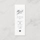 Photo Strip Mini Wedding Thank You Bookmark Calling Card | Zazzle