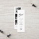 Photo Strip Mini Wedding Thank You Bookmark Calling Card | Zazzle