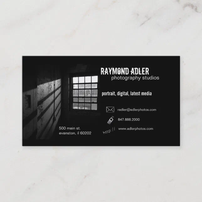 photo studio business card | Zazzle