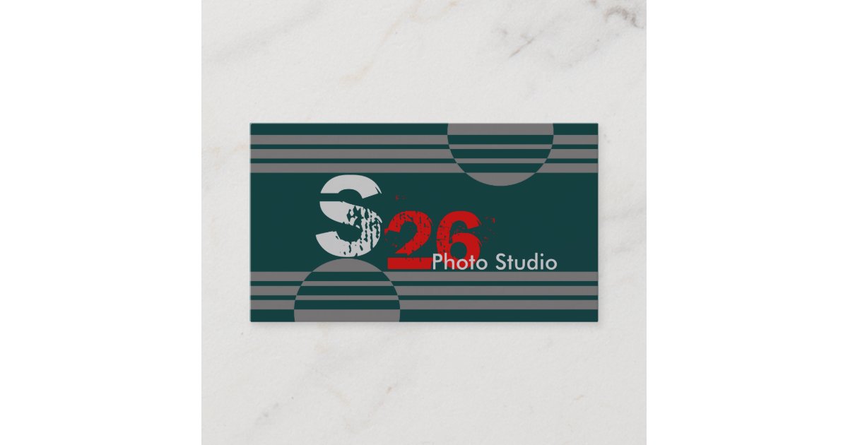 Photo Studio photographer Original Business Cards | Zazzle