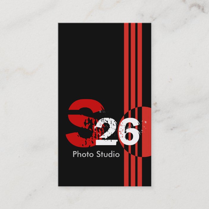 Photo Studio photographer Original Business Cards | Zazzle.com