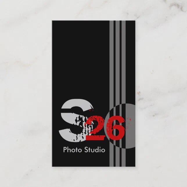 Photo Studio photographer Original Business Cards | Zazzle
