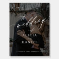 Photo the wedding of script welcome sign | Zazzle