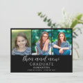 Photo Then And Now Graduation Announcement | Zazzle
