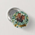 PHOTO Wedding Gift Newlyweds Anniversary Couples Button | Zazzle