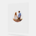 Photo Wedding Guest Signature Acrylic Sign | Zazzle