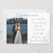 Photo wishes quotes calligraphy Card | Zazzle