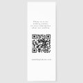Photobooth Strip QR Code Wedding Save the Date Bookmarks | Zazzle