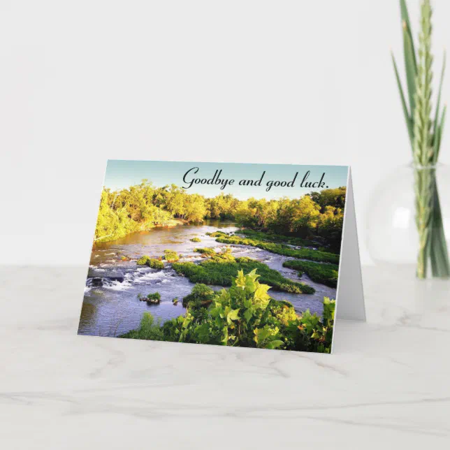 Photograph Doctor Goodbye Good Luck Greeting Card | Zazzle