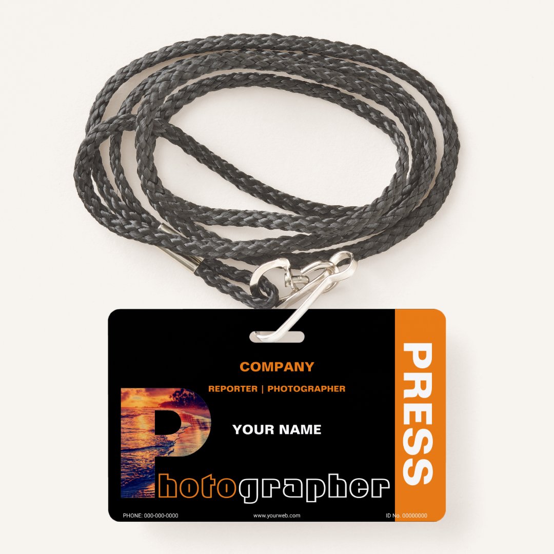 Photographer Badge | Zazzle