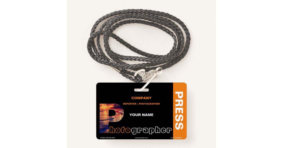 Photographer Badge | Zazzle