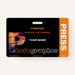 Photographer Badge | Zazzle