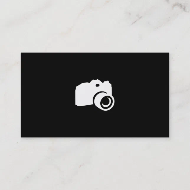 Photographer Business Card | Zazzle