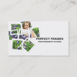 Photo Booth Business Cards - Business Card Printing | Zazzle