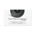 Photographer Camera Lens Business Cards | Zazzle