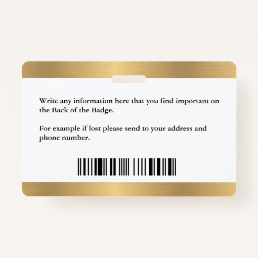 Photographer Media Employee Press Pass ID Card Badge | Zazzle