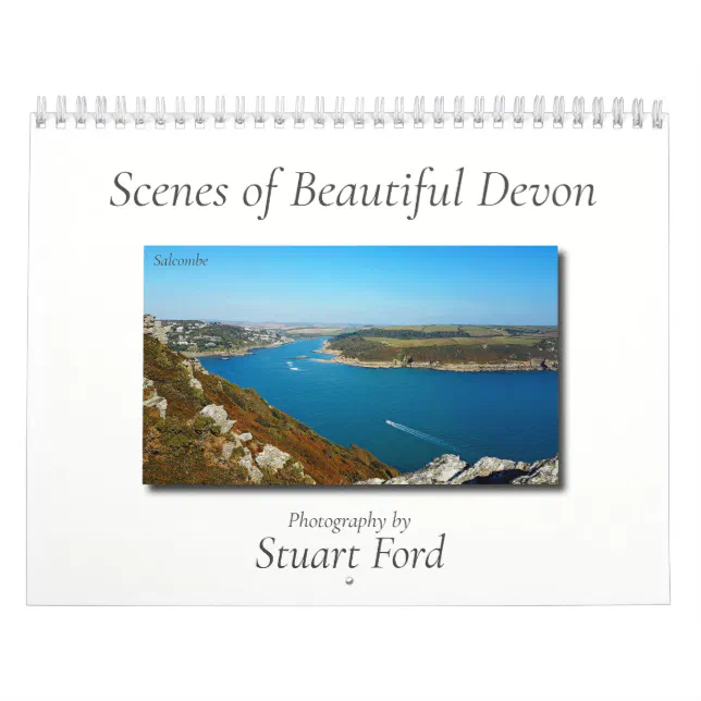 Photographic Scenes of Beautiful Devon, England - Calendar | Zazzle