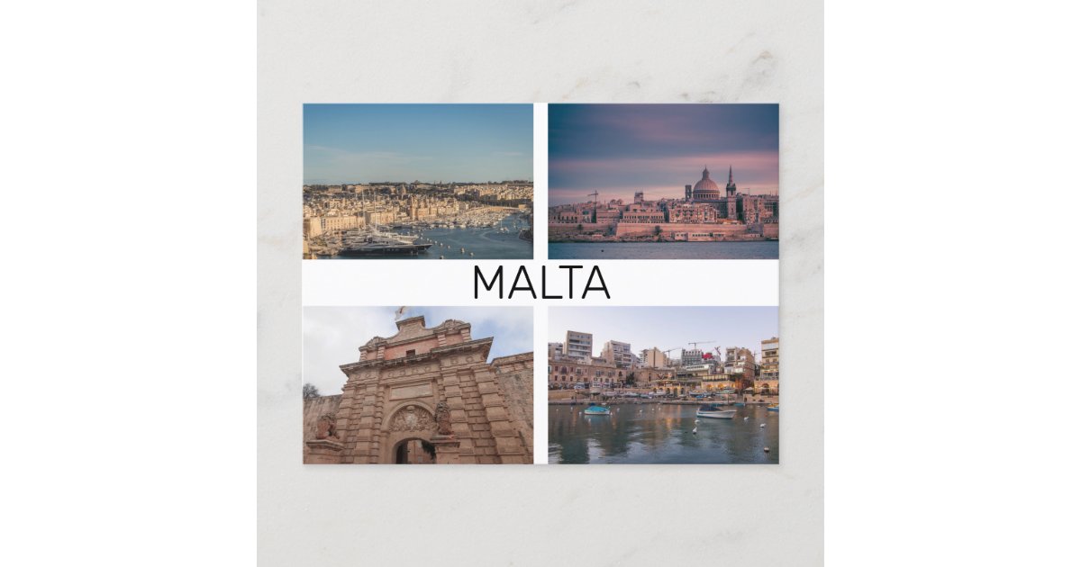 Photos from Malta Postcard | Zazzle