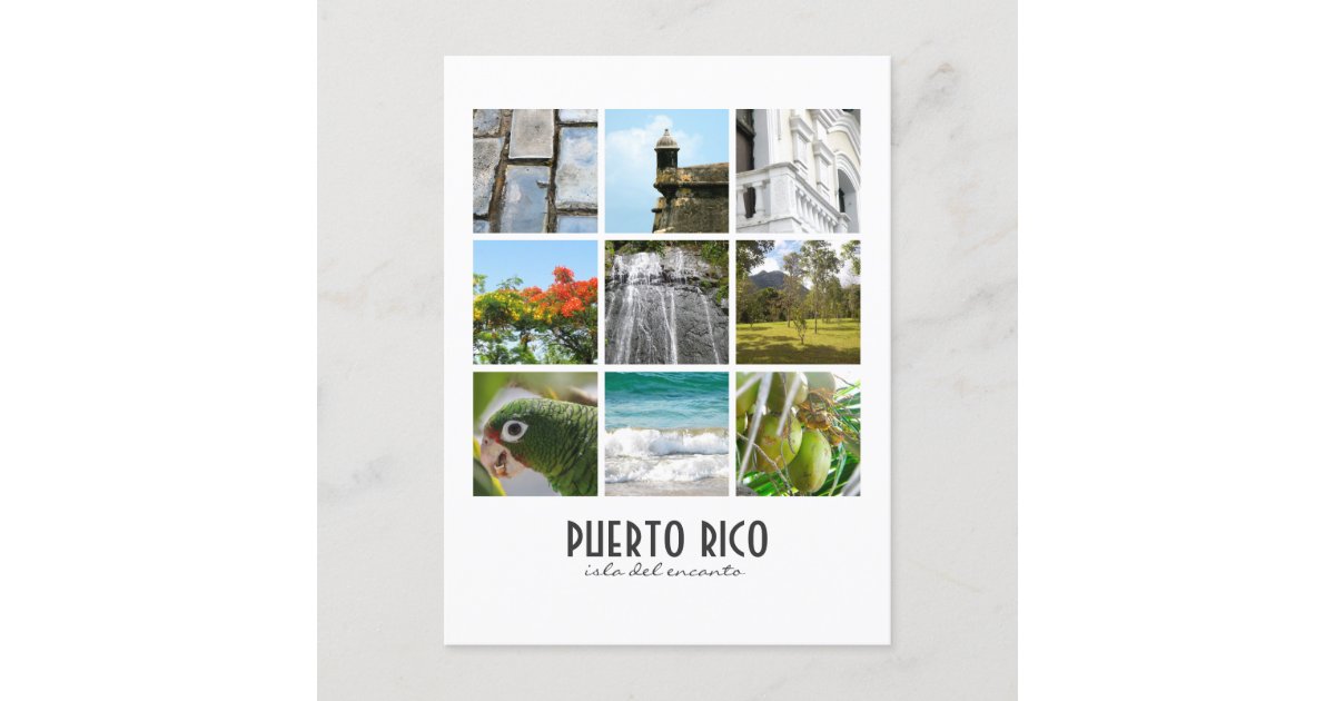 Photos of Puerto Rico Postcard | Zazzle