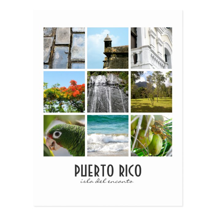 Photos of Puerto Rico Postcard | Zazzle.com