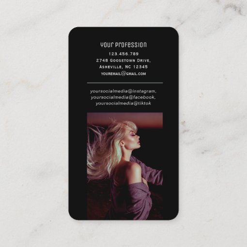 photos qr code scannable barcode modern mint busin business card | Zazzle