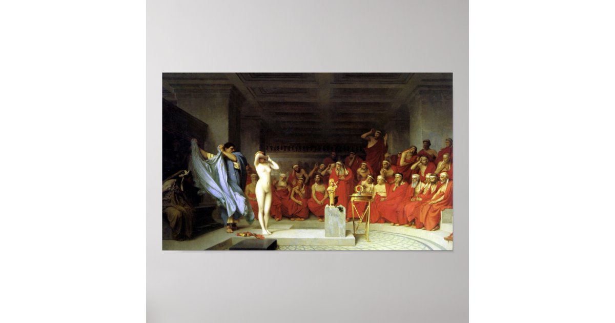 Phryne before the Areopagus Poster | Zazzle